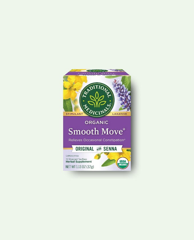 Traditional Medicinals Tea Organic Smooth Move for Constipation ...
